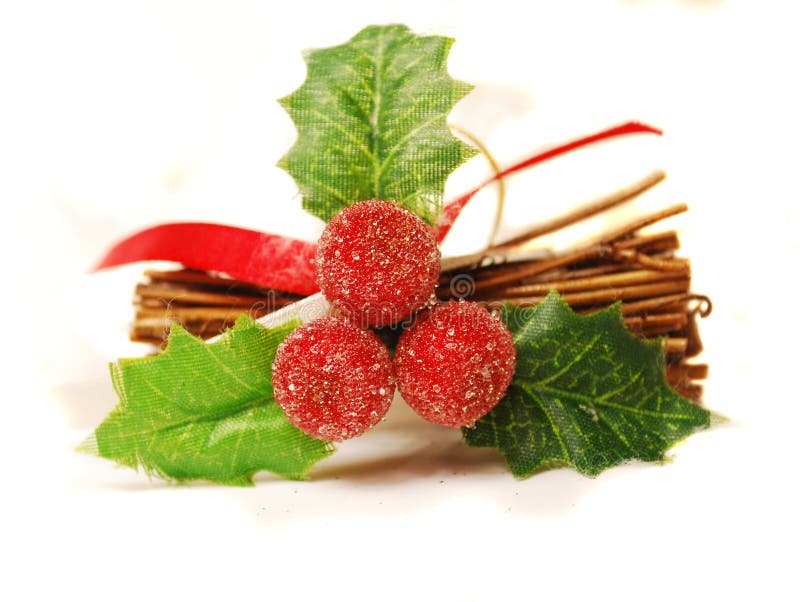 Gui de Noël. photo stock. Image du décembre, saison, décoration - 12153522