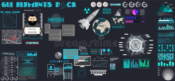 Cartoon Hud Gui Stock Illustrations – 302 Cartoon Hud Gui Stock ...