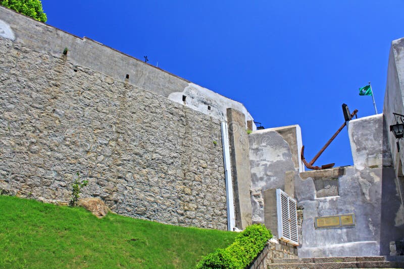 Guia Fortress, Macau, China Foto de Stock - Imagem de casa, patrimônio ...
