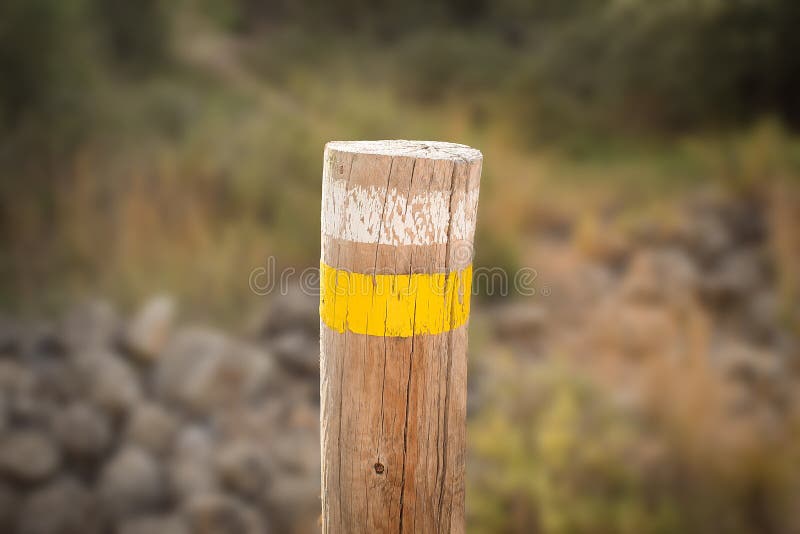 Guidance signpost trekking stock image. Image of signal - 173132957
