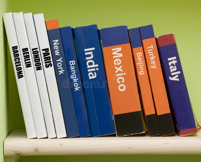 Guide books stock photo. Image of beijing, destinations - 9530384