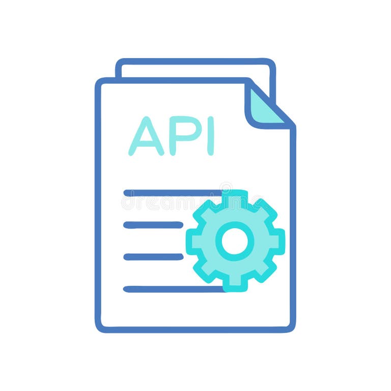 API Documentation Guide Icon Stock Vector - Illustration of solution, integration: 351629976