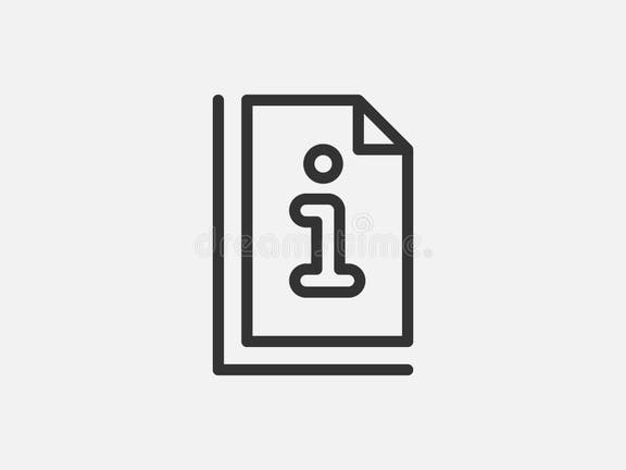Guide Icon Vector, User Manual. Service Information Document ...