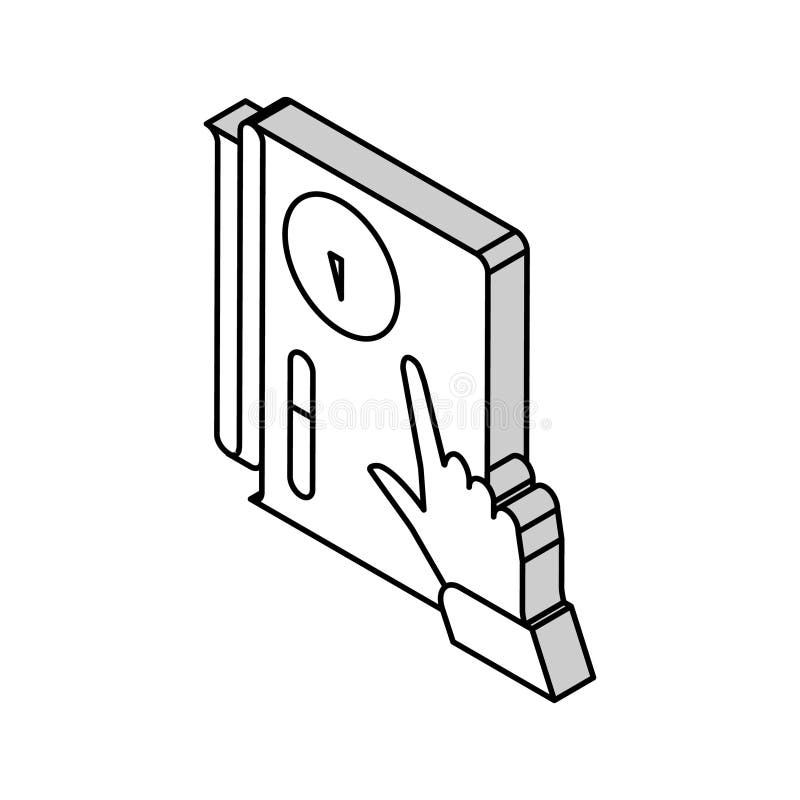 Guide Information Isometric Icon Vector Illustration Stock Vector ...
