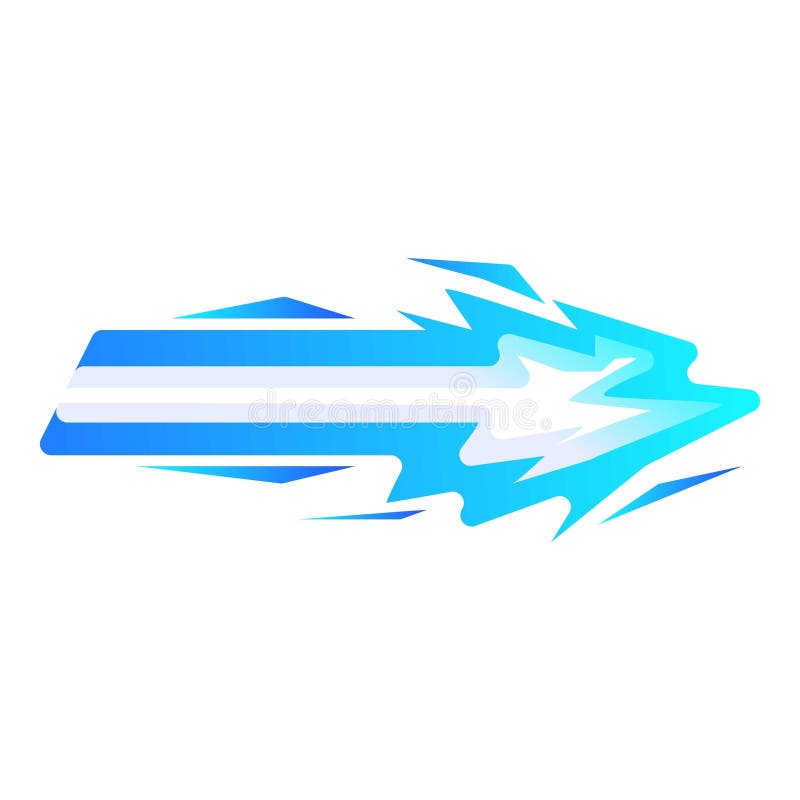 Guide Spark Beam Icon Cartoon Vector. Flash Effect Stock Vector ...