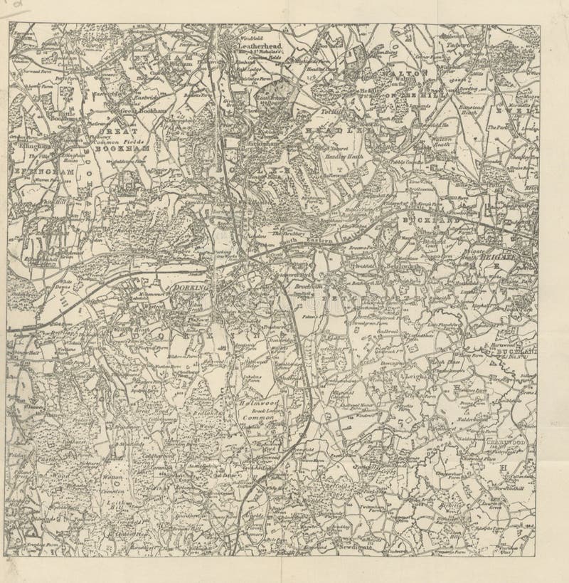 British Library Digitised Image From Page 11 Of "Guide To Dorking And ...