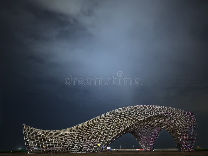 Guide To Fish in Shanghai at Night Editorial Photography - Image of ...