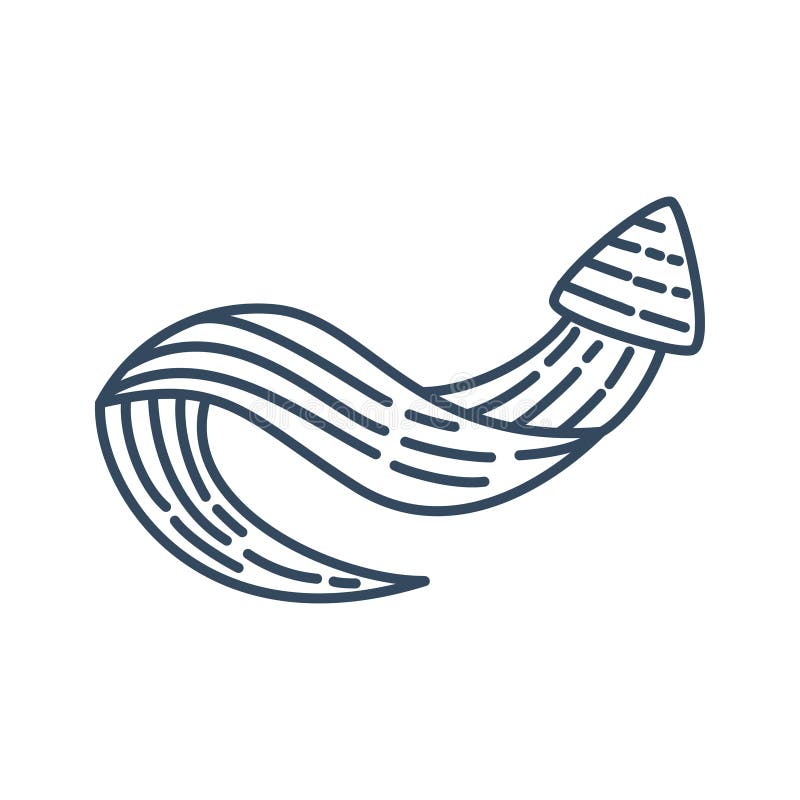 Guide Way Arrow Up Direction Collection Vector Outline Stock Vector ...