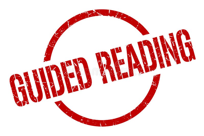 Guided reading stamp stock vector. Illustration of banner - 136960536