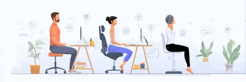 Guidelines for Maintaining Good Posture while Working in Modern Office ...