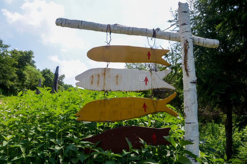 Guidepost stock image. Image of right, outdoor, road - 43569957