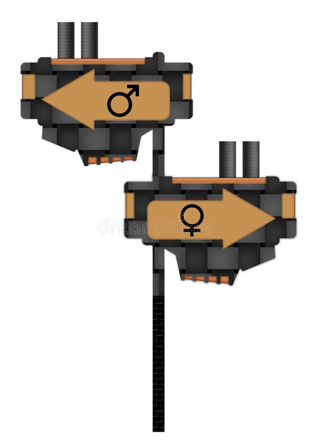 Guidepost Segregating Stock Illustrations – 1 Guidepost Segregating ...