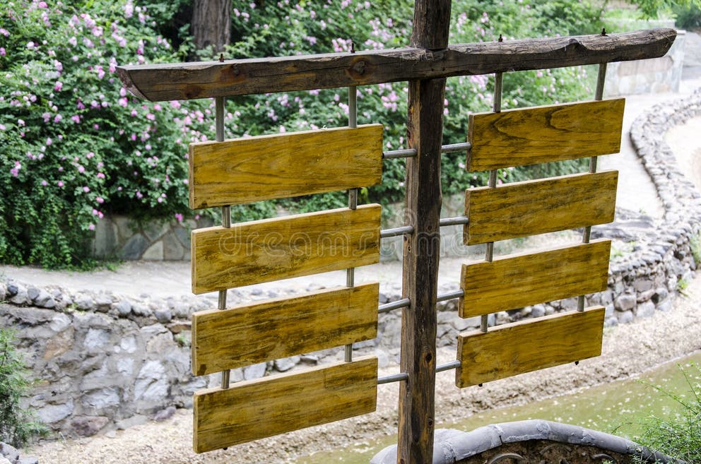 The guideposts stock image. Image of sign, pine, tree - 71230859