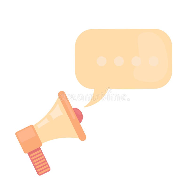 Megaphone Icon. Flat Illustration of Megaphone Icon for Web Design ...