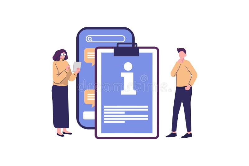 Guides Flat Style Illustration Vector Design Stock Vector ...