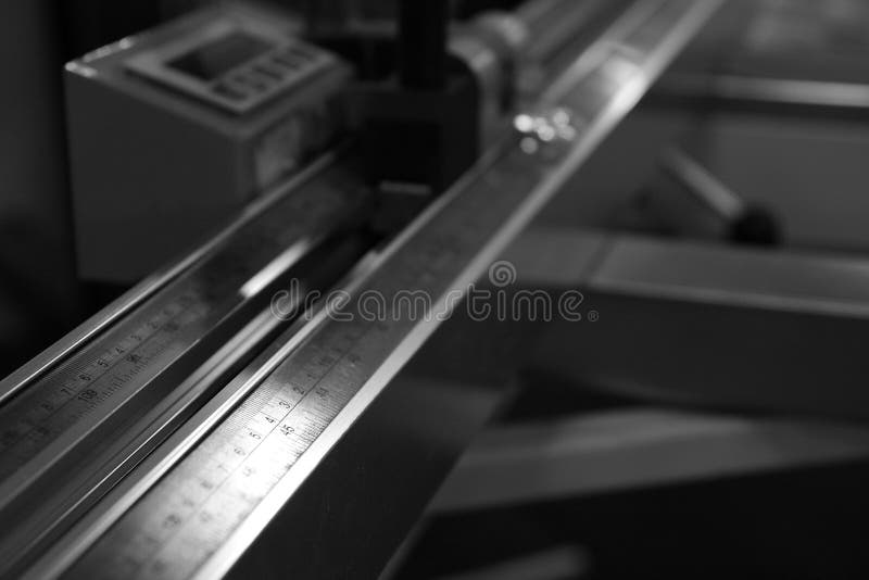 Guides of machine tool stock photo. Image of scale, steel - 16686874