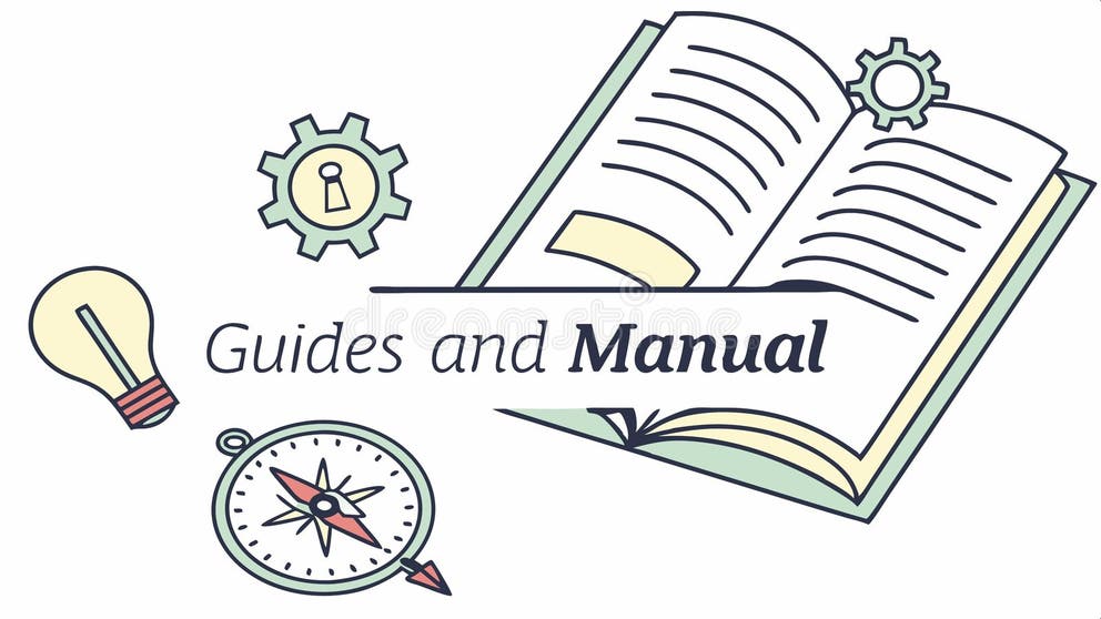 Guides and Manual Open Book Information Icon Vector Design Generative ...