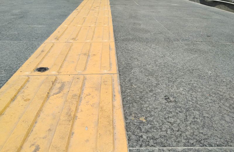 Guiding blocks stock image. Image of blind, pavement - 321730547