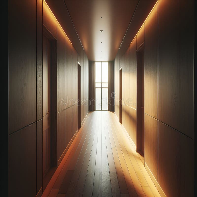 Guiding Light: Illuminating the Path with Hope. Stock Illustration ...