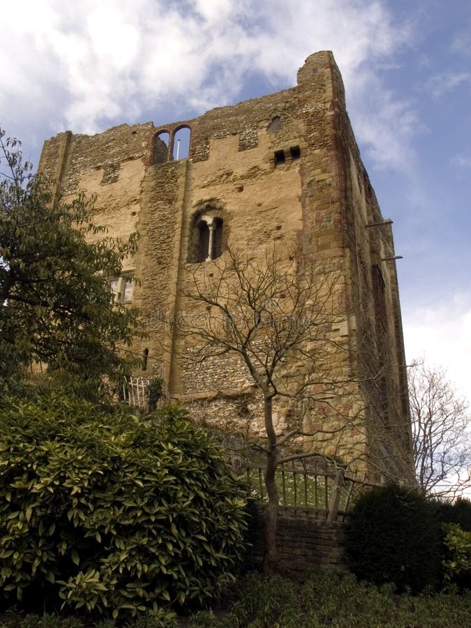 Guildford Castle stock image. Image of castle, ancient - 518947