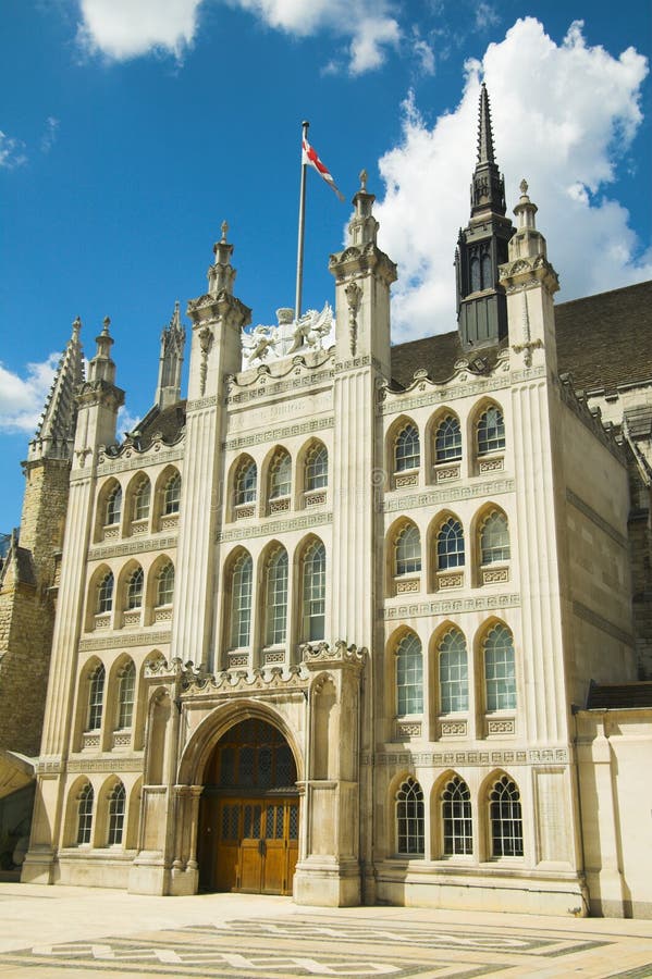 The Guildhall, London stock image. Image of tourist, travel - 3073249