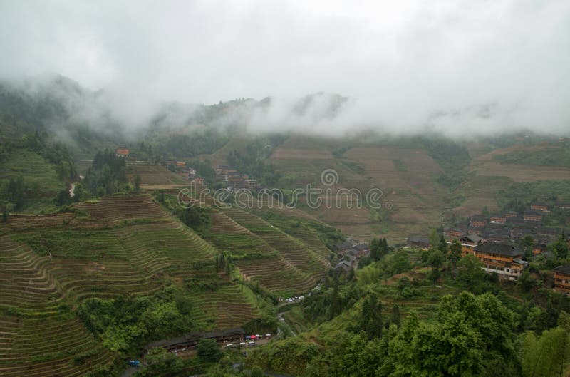 Guilin, China stock image. Image of park, china, rain - 79475047