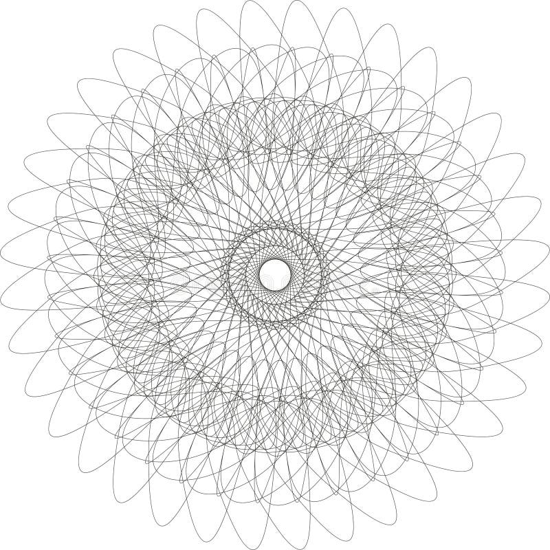 Guilloche Pattern Rosette for Certificate or Other Security Papers ...