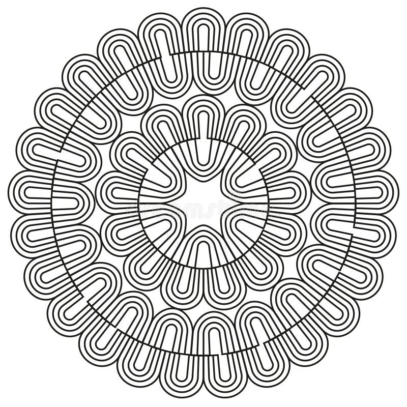 Certificate Watermark Flower Badge Stock Illustrations – 201 ...