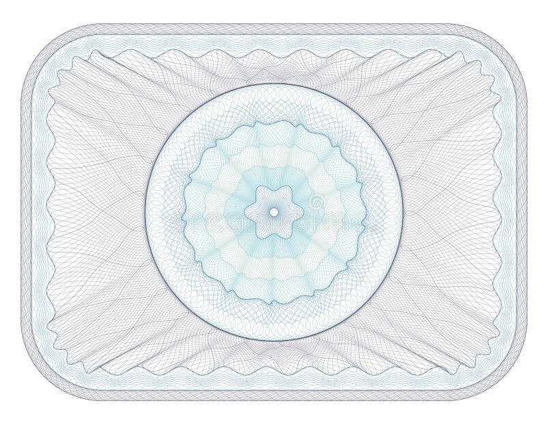 Guilloche Rosette - Vector Illustration Stock Vector - Illustration of ...