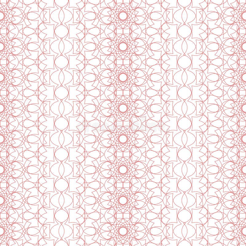 Guilloche Seamless Abstract Background Pattern Stock Vector ...