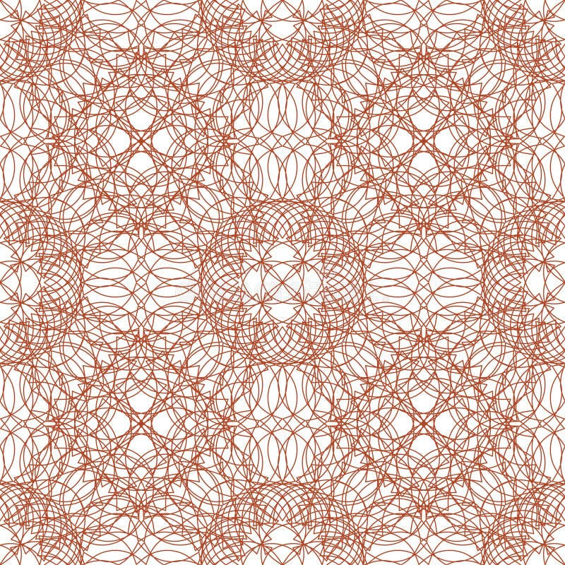 Guilloche Seamless Abstract Background Pattern Stock Vector ...