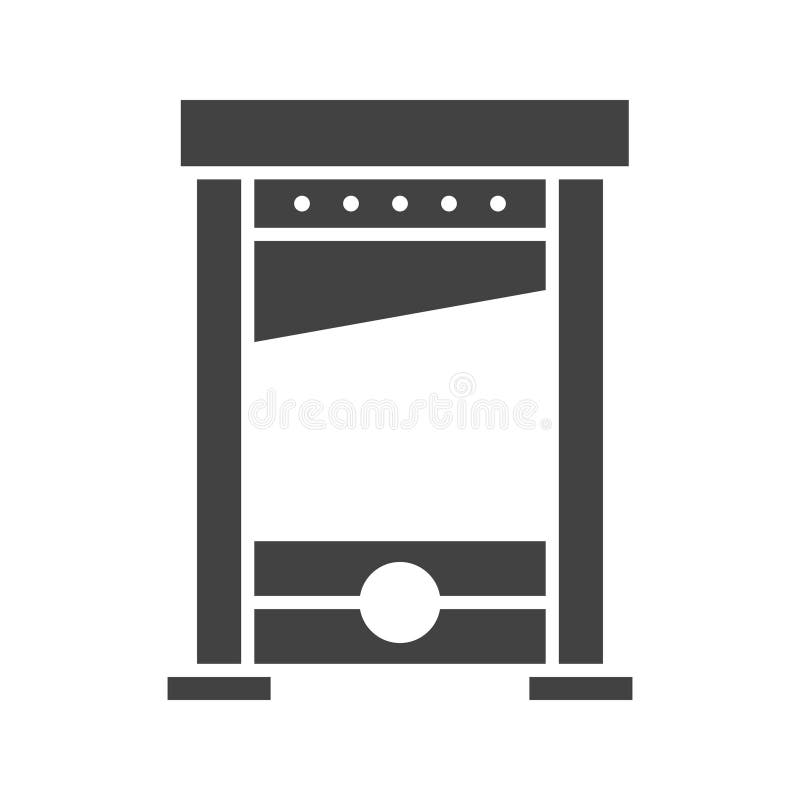 Guillotine Icon Vector Image Stock Vector Illustration Of Weapon Symbol 317528248