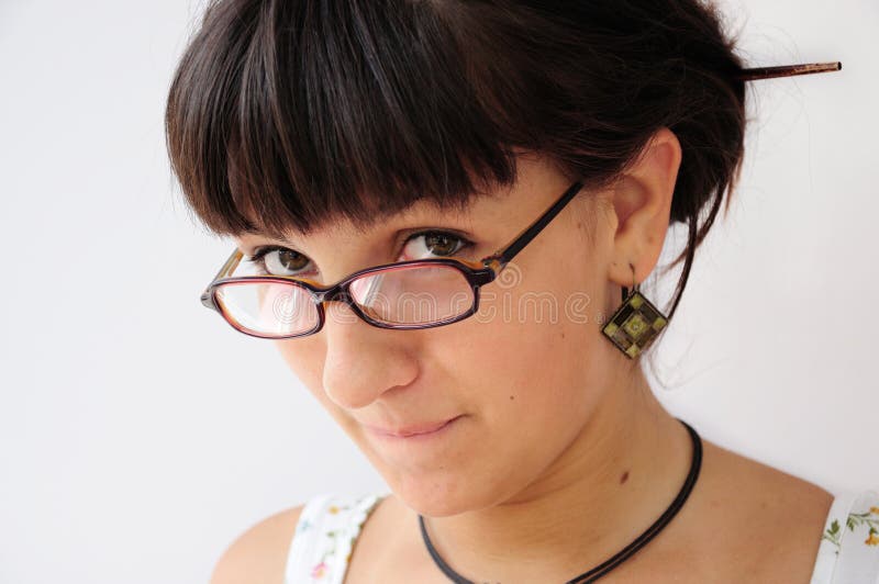 Guilty look stock image. Image of cheater, brunette, discipline - 15815849