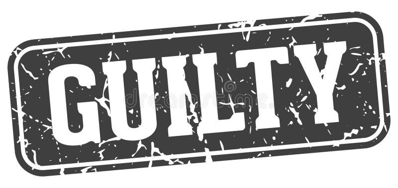 Guilty stock vector. Illustration of topic, concept - 147626189