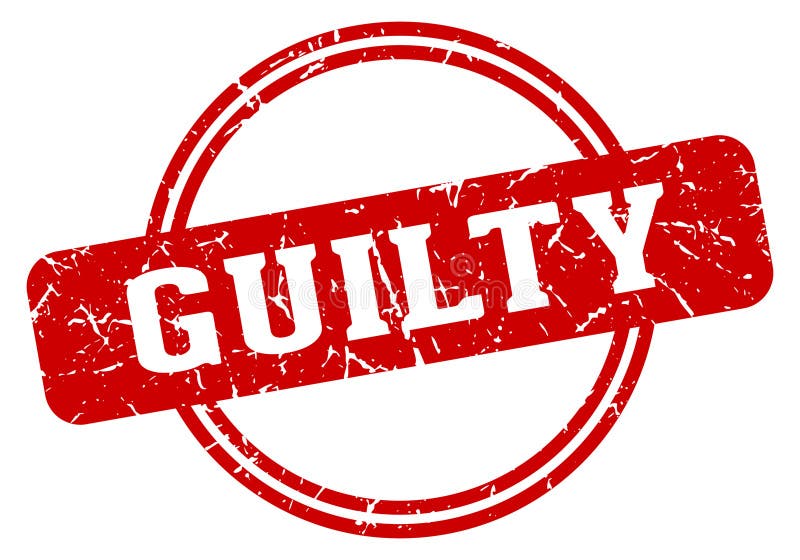 Guilty stock vector. Illustration of topic, concept - 147626189
