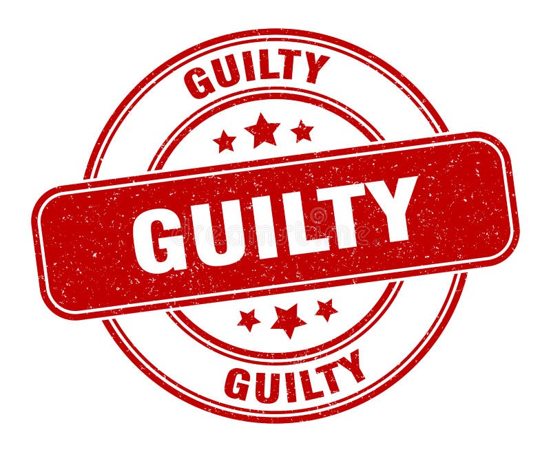 Guilty Stamp Stock Illustrations – 1,277 Guilty Stamp Stock ...