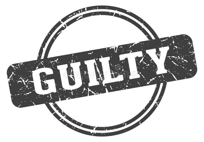 Guilty stock vector. Illustration of topic, concept - 147626189