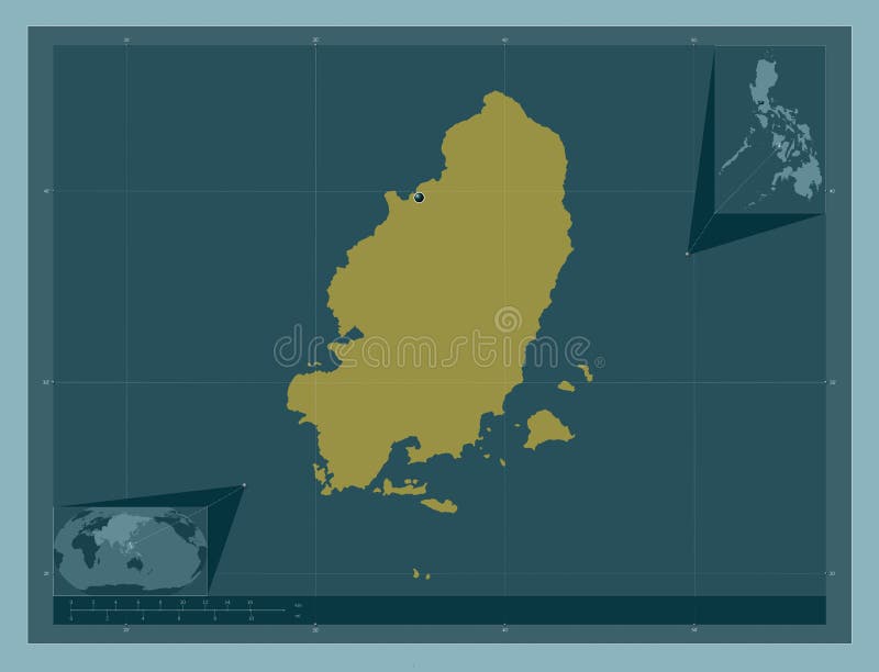 Guimaras, Philippines. Solid. Capital Stock Illustration - Illustration ...