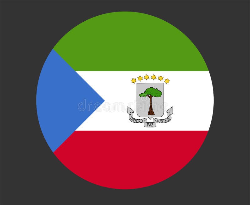 Equatorial Guinea Flag National Africa Emblem Icon Vector Stock ...