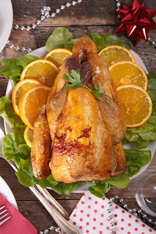 Cooked guinea fowl bird stock image. Image of bacon, meal - 56588499