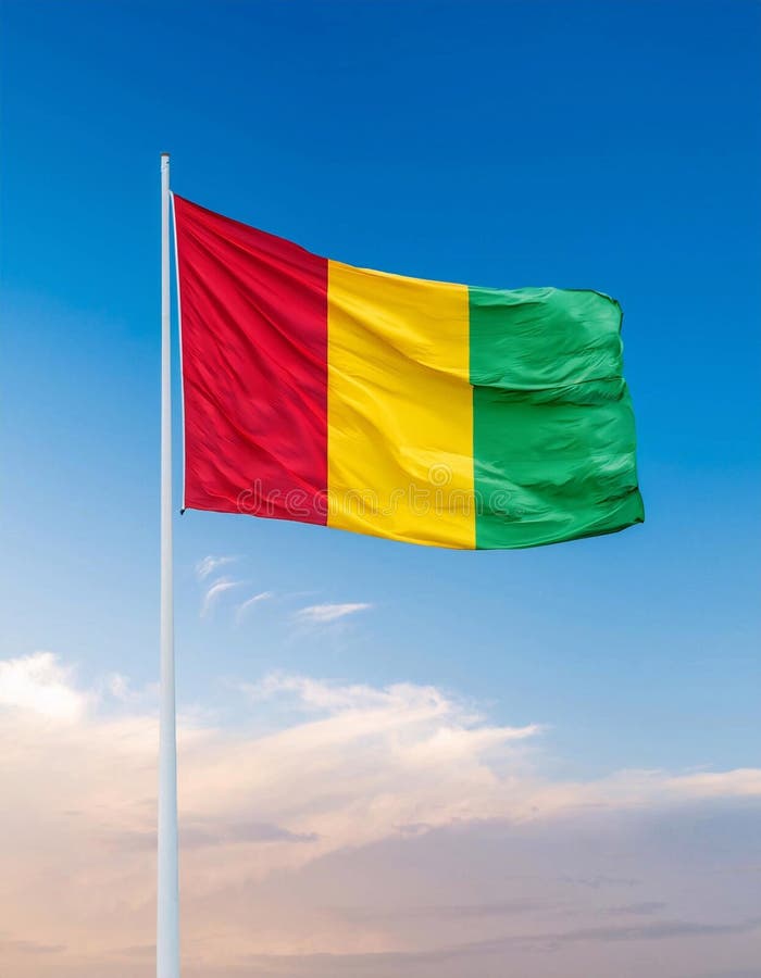 Guinea Independence Day Poster Design Stock Illustration - Illustration ...