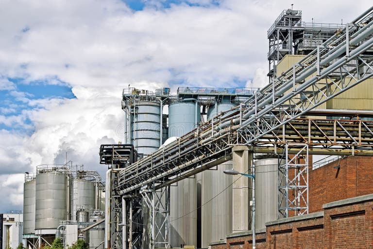 Guinness Brewery, Dublin, Ireland Stock Image - Image of pipes, urban ...