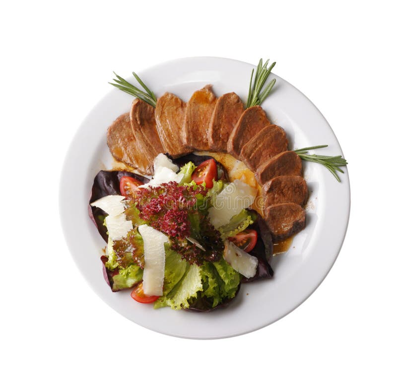 Guisado Con Los Verdes Aislados En Blanco Imagen de archivo - Imagen de ...