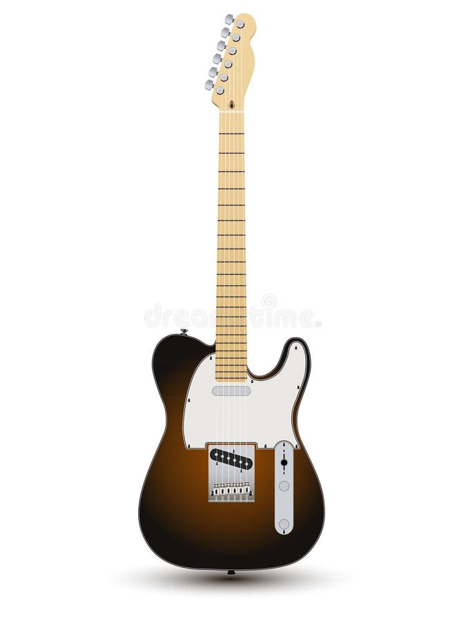 Guitar Fender Telecaster - Vector Stock Vector - Illustration of soul ...