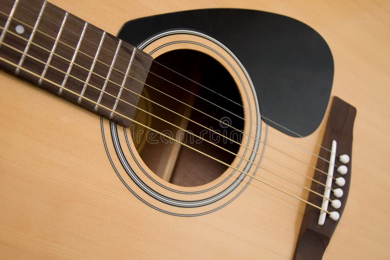 Acoustic Guitar Perspective Stock Image - Image of play, classic: 30164985