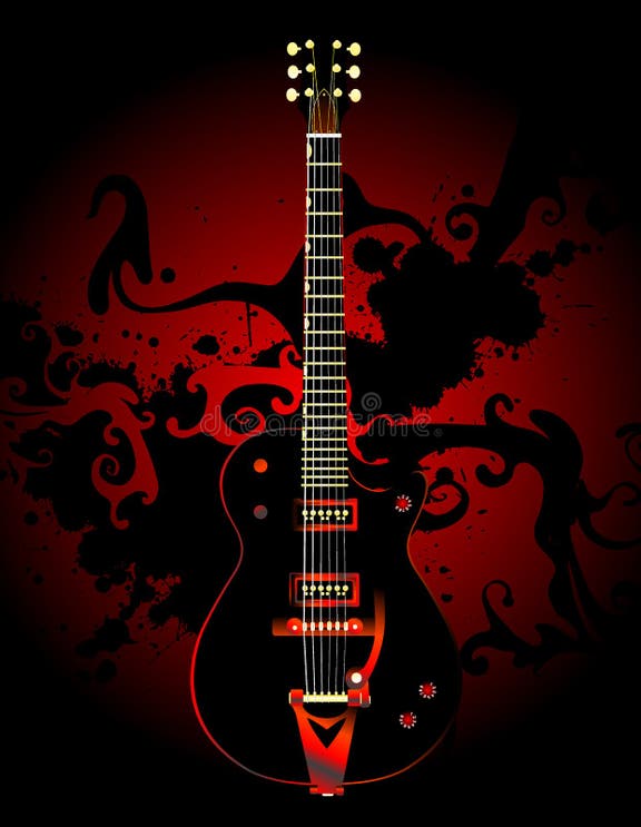Guitar Artistic Stock Illustrations – 7,223 Guitar Artistic Stock ...