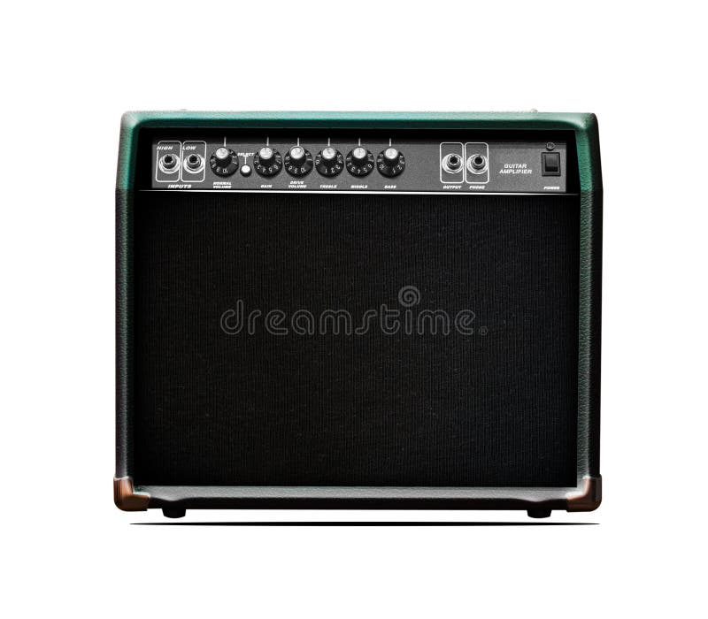 Guitar Amplifier or Speaker Stock Image - Image of isolate, input: 10640953