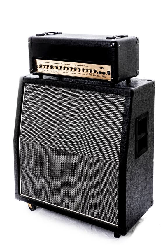 Guitar Amp Stack Right Angle Stock Photo - Image of angle, guitar: 48682002
