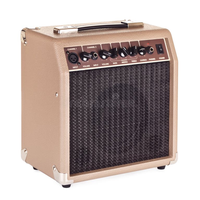 Guitar Amplifier stock image. Image of melody, concert - 57443845