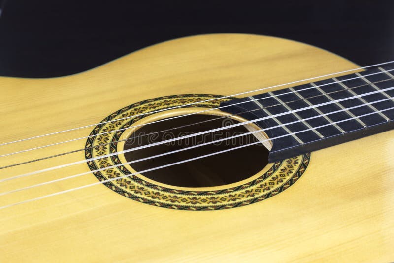 Guitar Body Image stock image. Image of concert, harmony - 86970435